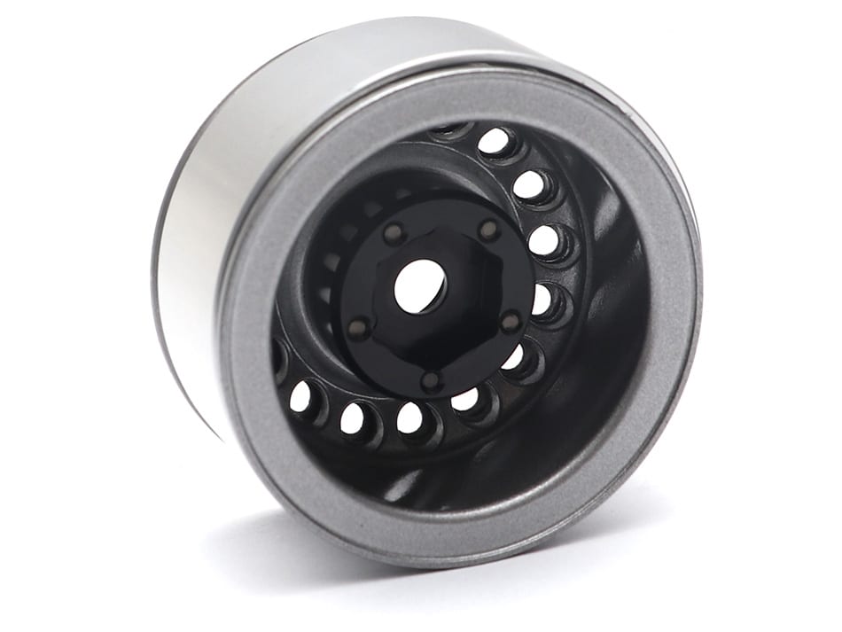 Boom Racing 1.55" 16-Hole Classic Steelie Reversible Beadlock Wheels ...